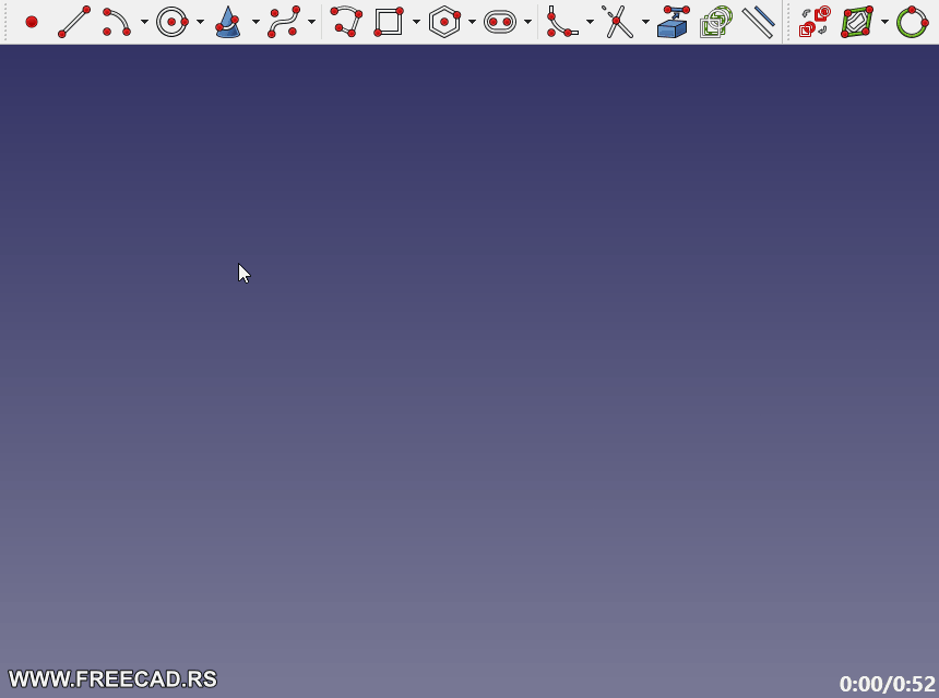 Alatka Napravi izlomljenu liniju | FREECAD