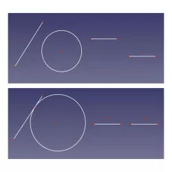 Ograničenje tangentnosti | FREECAD