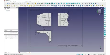 Radno okruženje FreeCAD Crtanje | Besplatni softveri